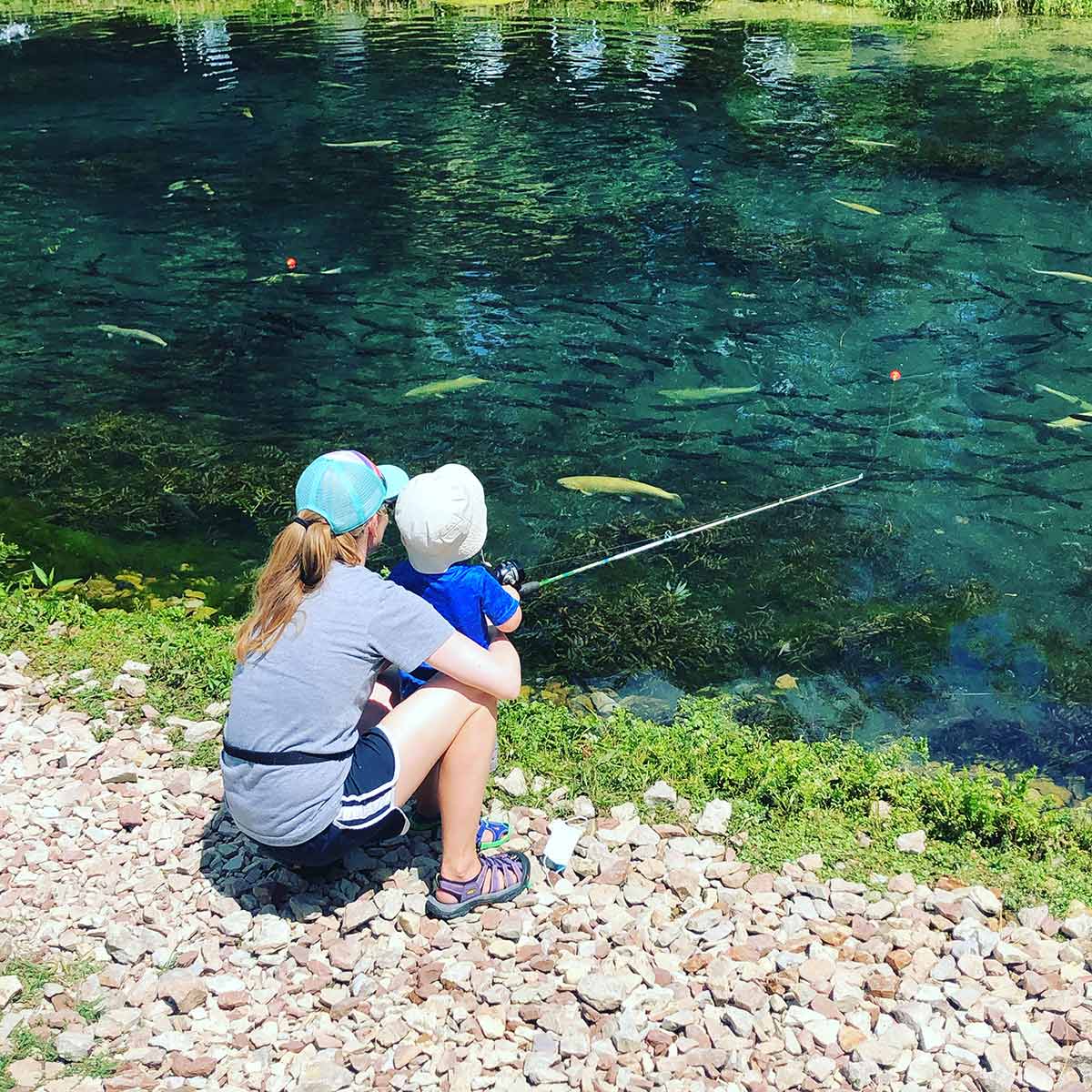 Fishing | Rushing Waters Fisheries | Palmyra, Wisconsin